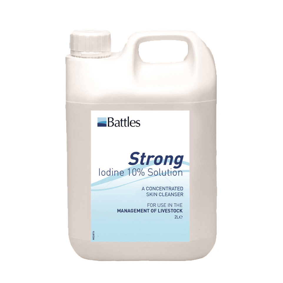 10% STRONG IODINE SOLUTION - Farm Vet Services