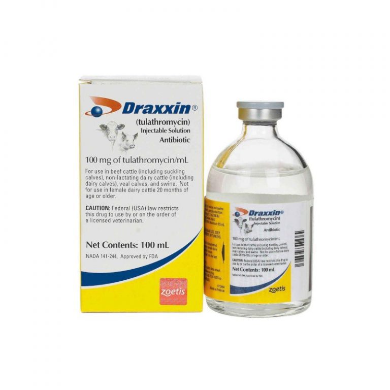 Draxxin 100mg/ml Injection - Farm Vet Services