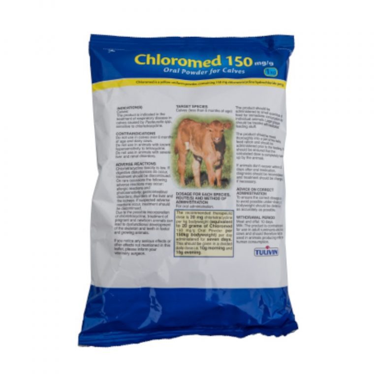 Chloromed - Farm Vet Services treats bacterial infections.