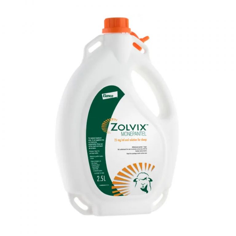 Zolvix 2.5L - Farm Vet Services A broad spectrum anthelmintic.