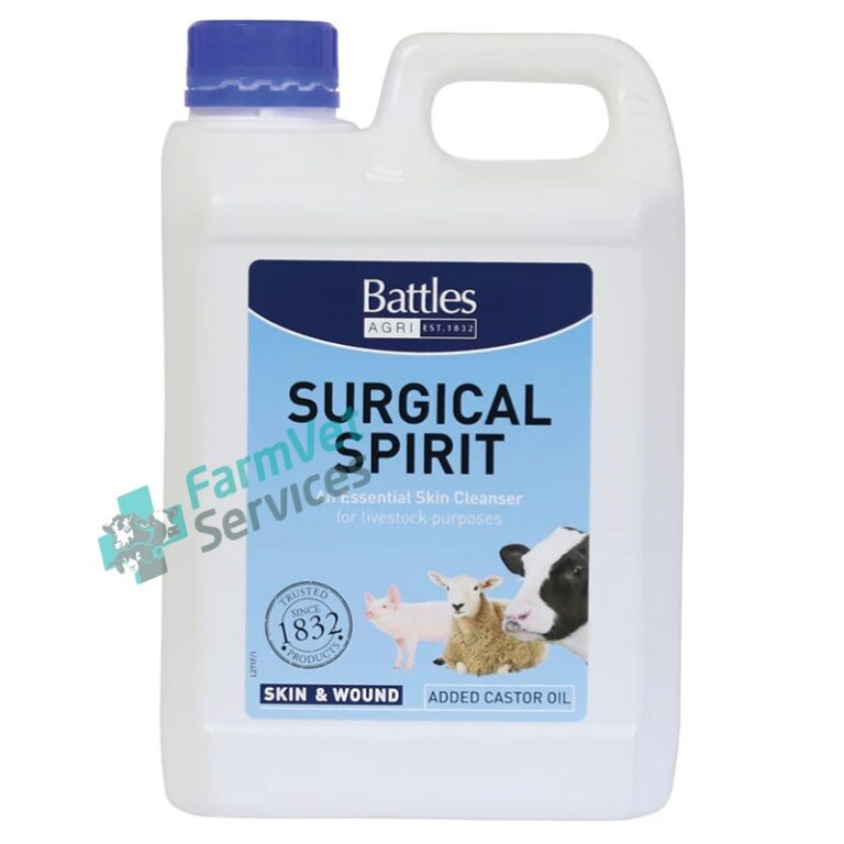 Battles Surgical Spirit 5L – Livestock Skin Cleanser